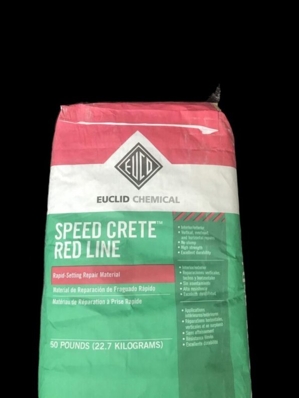 Speedcrete Redline Bag : Euclid Speedcrete 50Ib - metrosealant