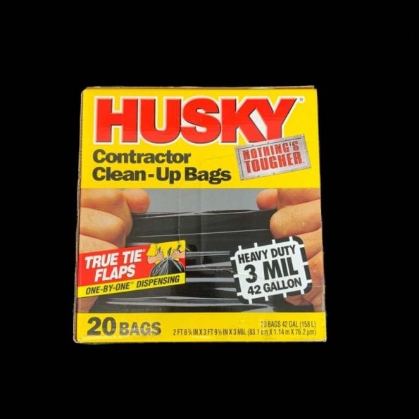 Husky Trash Bags : Contractors Clean-Up Bags - metrosealant